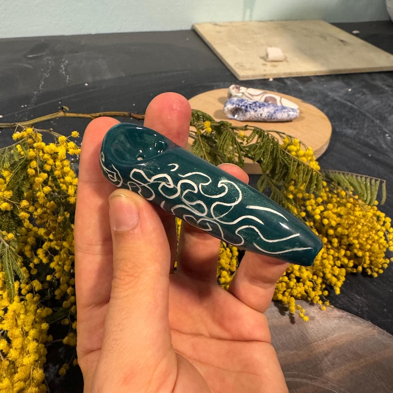 Ceramic One Hitter - Etsy