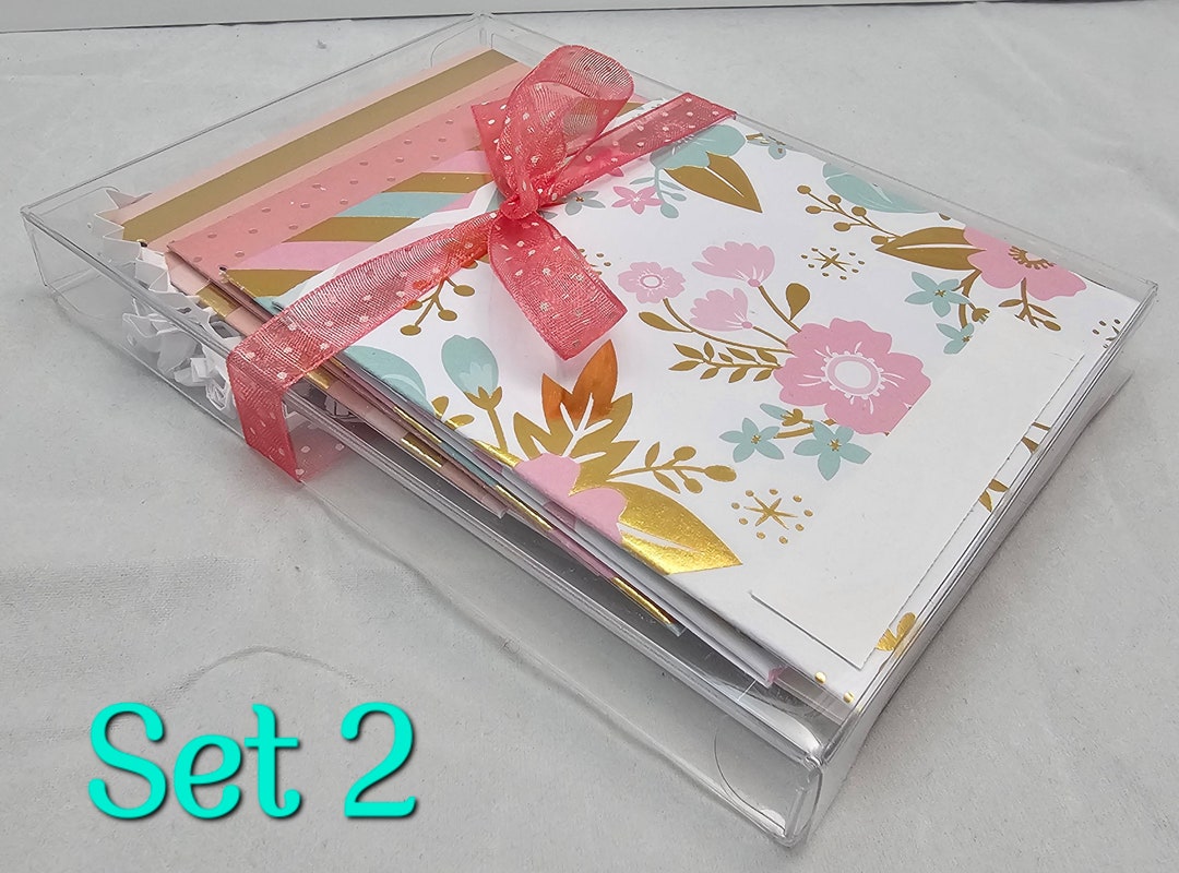 Handmade Blank Square Note Card and Envelope Sets for Any - Etsy