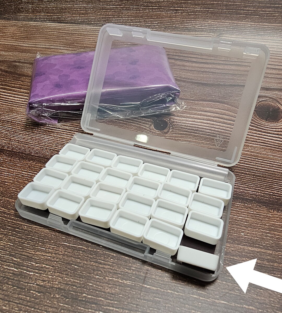 EMPTY Watercolor Pocket Palette and Pocket Mixing Palettes - Etsy