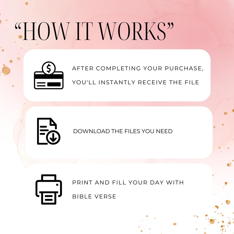 Printable Bible Verses: Daily Inspiration Digital Download - Etsy