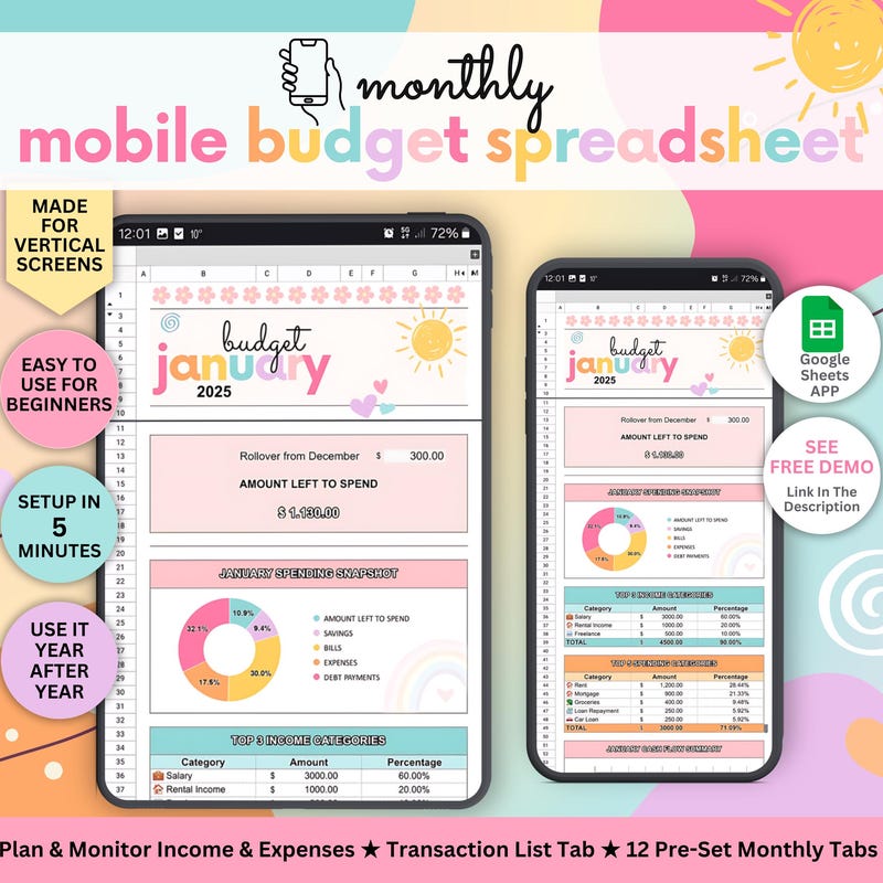 Finance Tracking Tablet - Etsy