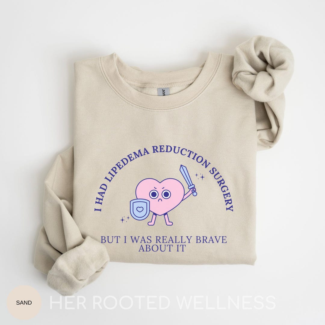 Funny Lipedema Surgery Sweatshirt, Cozy Post Op Lipoedema Jumper ...