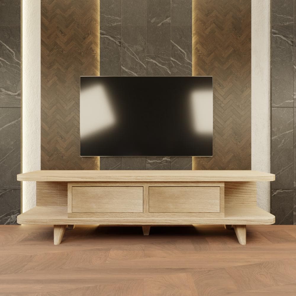 Tv Units Tv Console Oak Tv Unit Console Rectangular Cabinet With ...