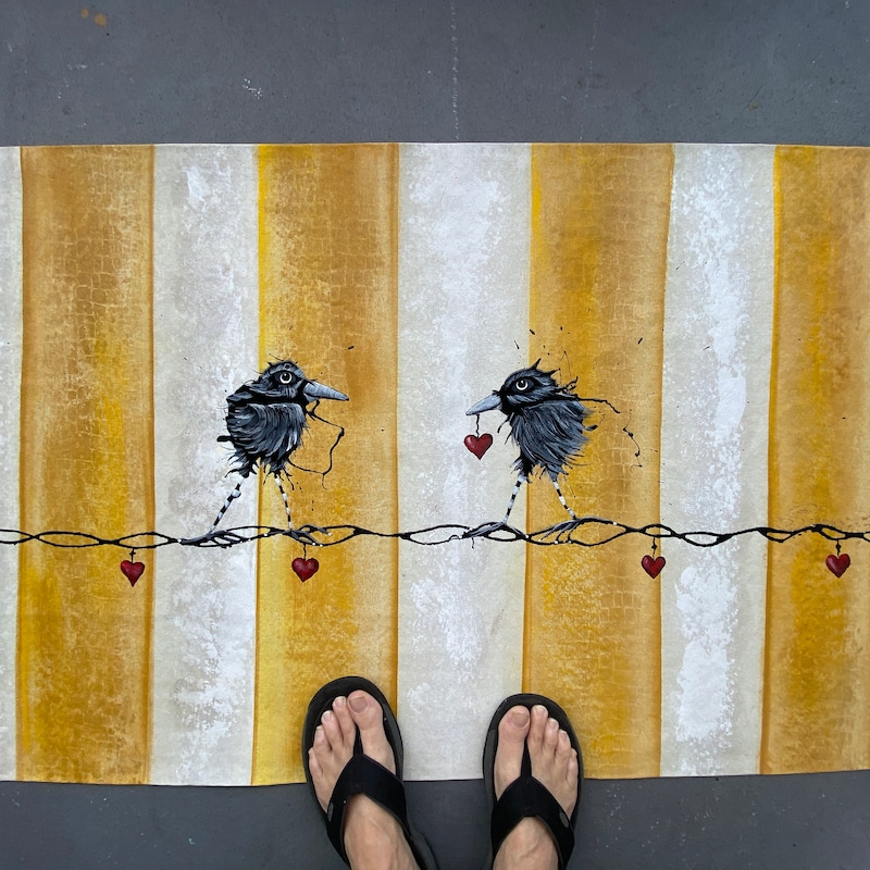 Canvas Floor Cloth - Etsy
