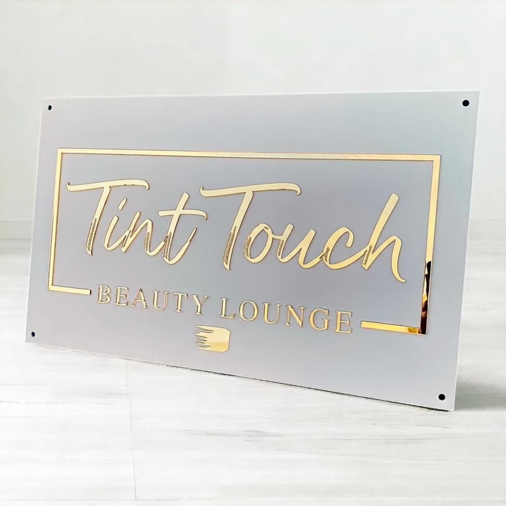 Custom Acrylic Logo Sign, Acrylic Business Sign, Business Logo Sign ...