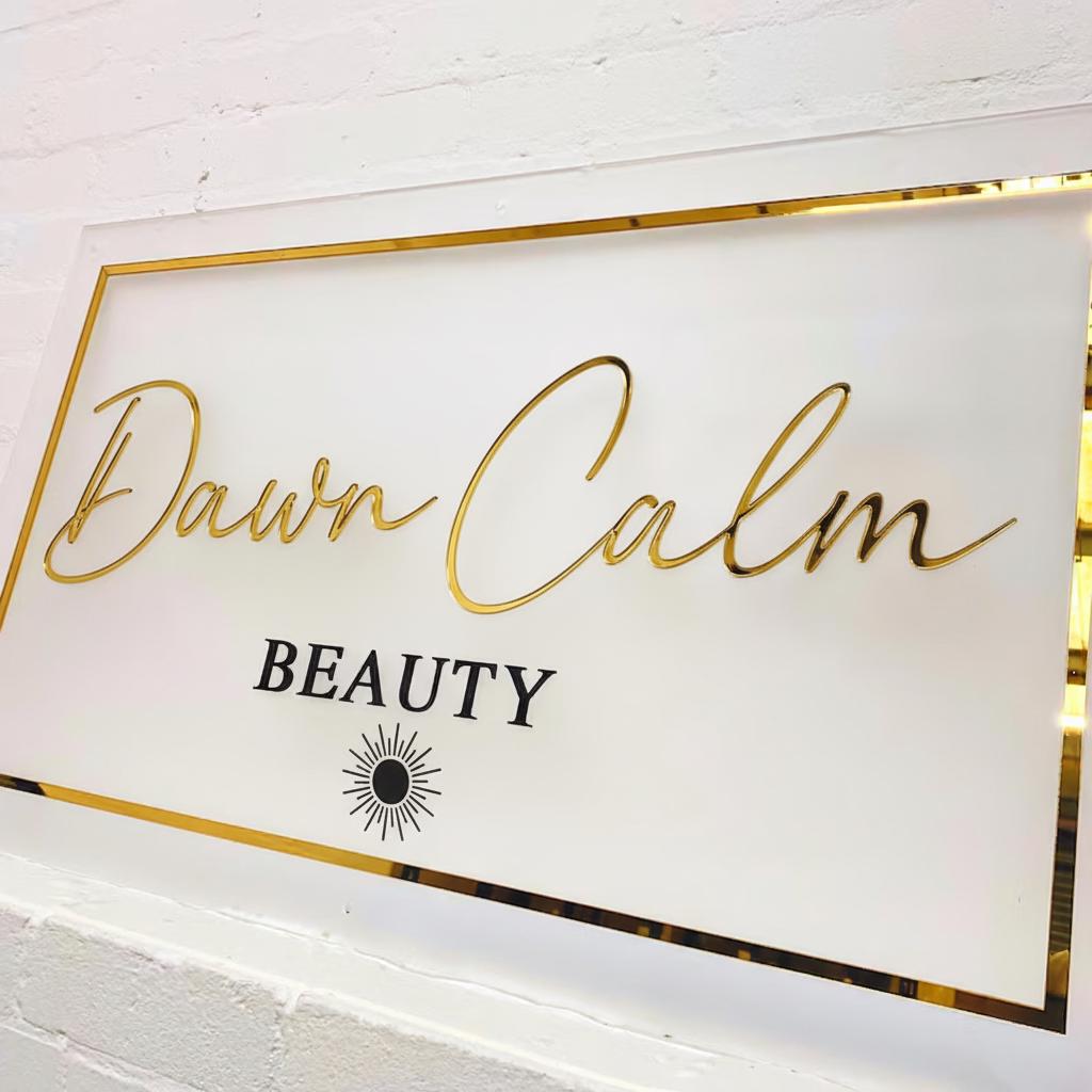 Custom Acrylic Logo Sign, Acrylic Business Sign, Business Logo Sign ...