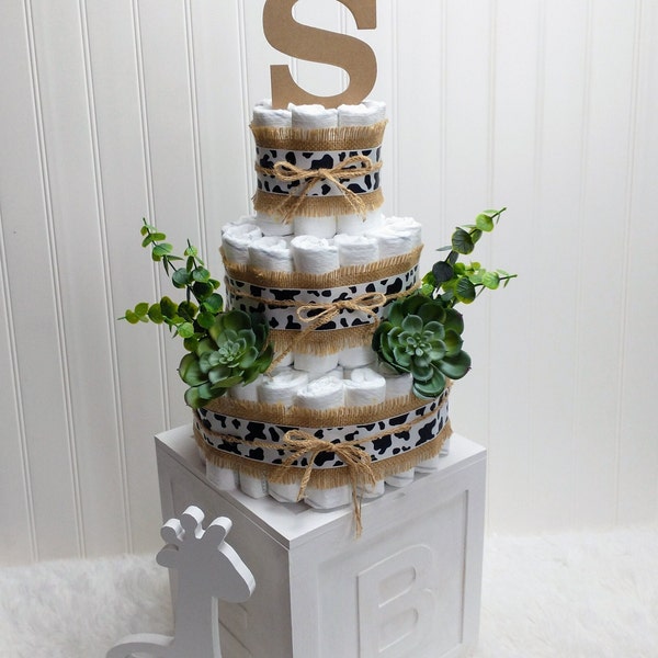 Farm Diaper Cake - Etsy