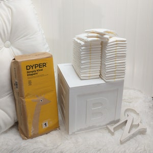 Diaper Cake | Classic Blue Baby Shower Gift - Etsy