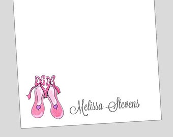 Ballet Notepad for Kids Personalized Notepads Gifts for - Etsy