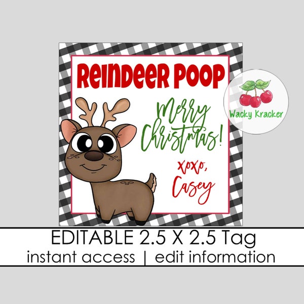 Reindeer Poop - Etsy