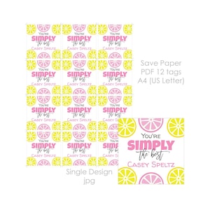 We Wheelie Love You Tags, Bus Driver Appreciation Gift Tag, PTO PTA Bus ...