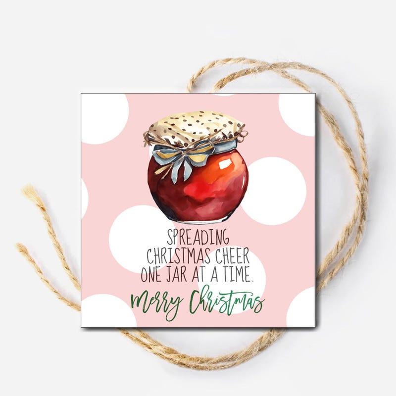 Holiday Jam Labels - Etsy