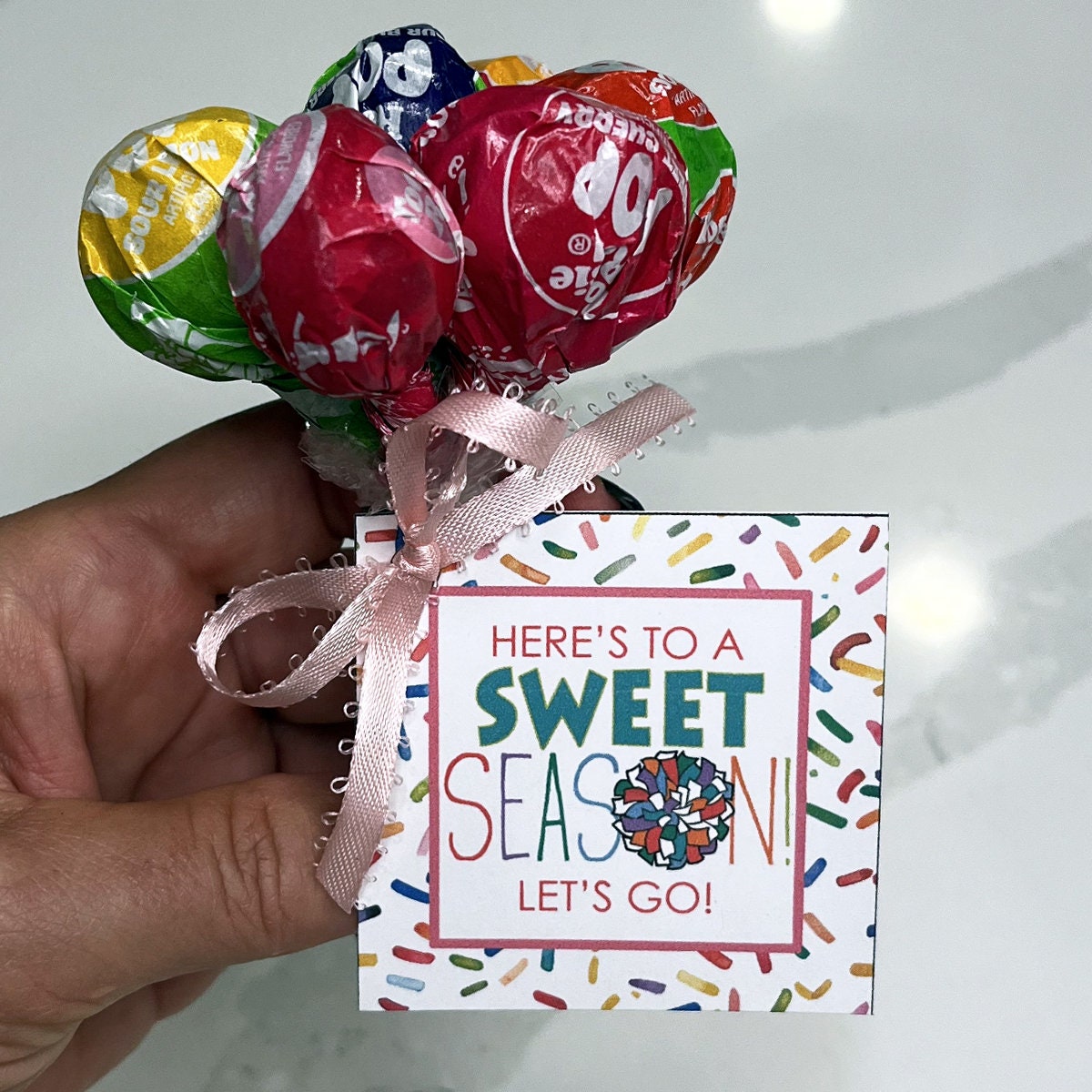 Cheer Tag, Sweet Season Printable Gift Tags, Good Luck Game Day, Cheer ...