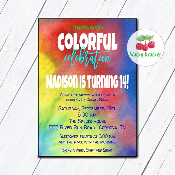 Color Run - Etsy