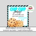 Chip Chip Hooray Gift Tags Chocolate Chip Cookie Thank You - Etsy