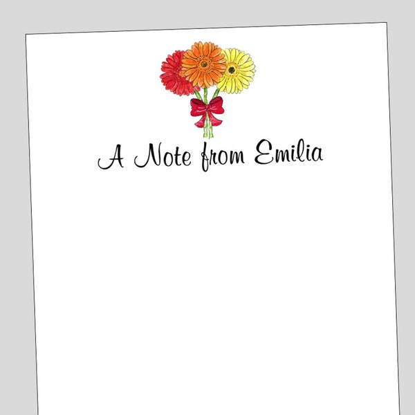 Stationery Notepad - Etsy