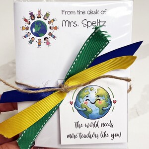 The World Needs More Teachers Like You Tags, Earth Day Tag, Teacher ...