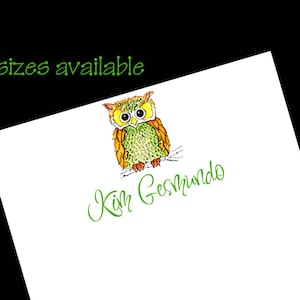 Owl Notepads, Owl Stationery, Teacher Appreciation Gift - Etsy