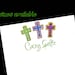 Cross Note Card Set Personalized Wooden Cross Note Cards - Etsy