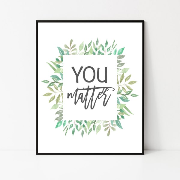 You Matter - Etsy