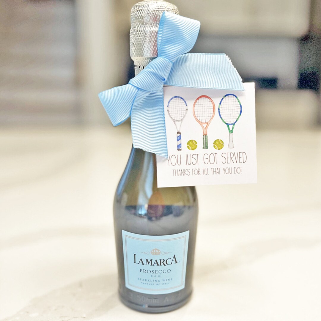 Tennis Tag, Tennis Gift, Appreciation Gift, Random Act of Kindness ...