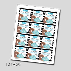 Socks Tag, Tag for Socks, Appreciation Gift, Instant Download, Teacher ...