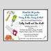 Couples Shower Invitation, Tool and Gadget Shower Invite, Editable ...