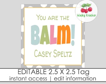 Teacher Appreciation Lip Balm - Etsy