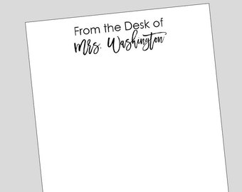 From the Desk Of - Etsy