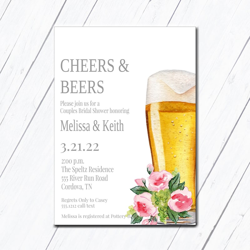 Beer Invitation - Etsy