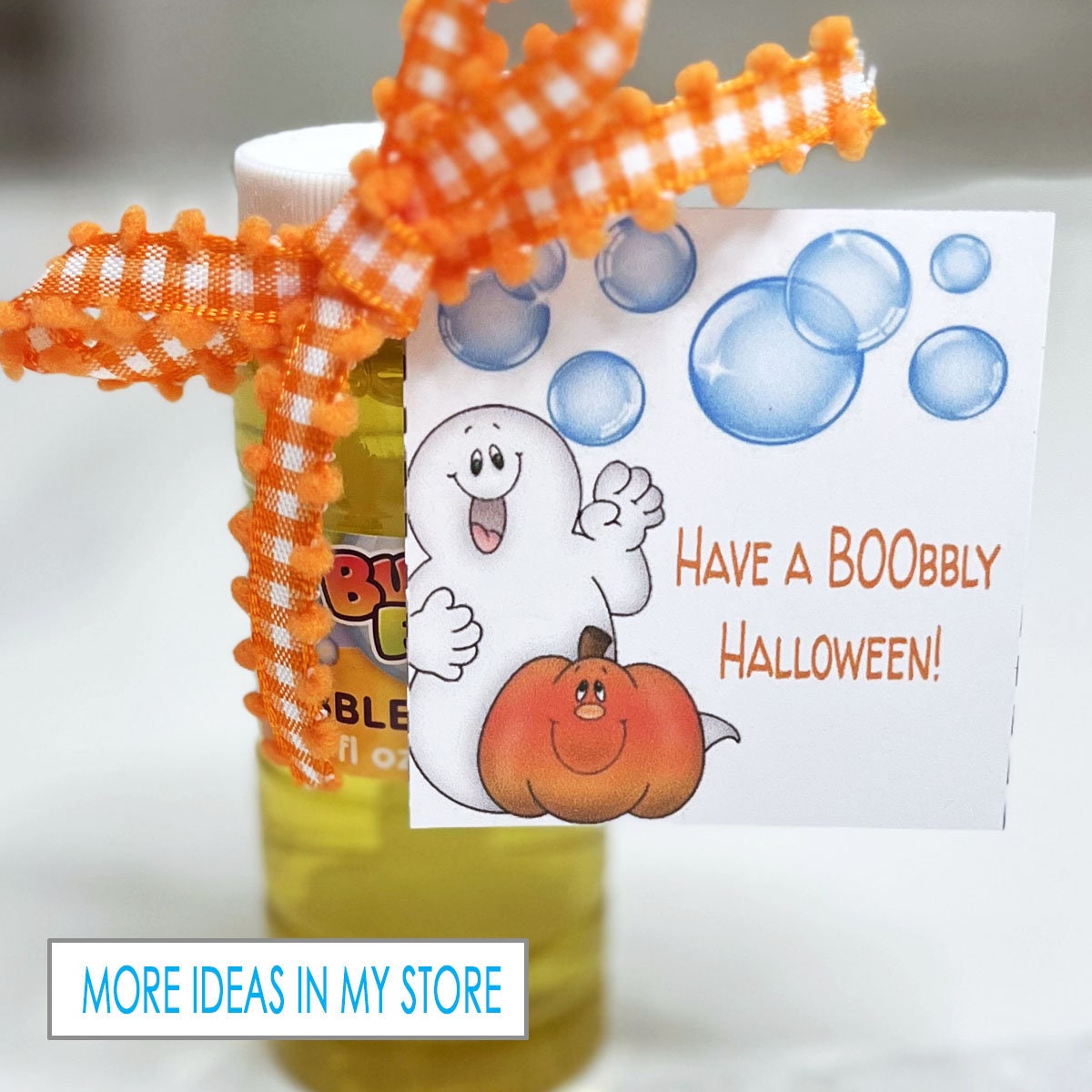 Halloween Glow Stick Tags, A Little Light for Halloween Night ...