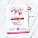 Valentine Fundraiser Flyer, Valentine's Party, EDITABLE Template ...