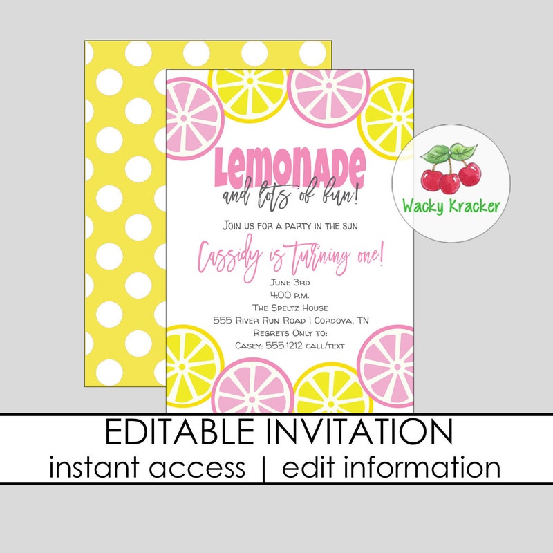 Lemonade Theme - Etsy