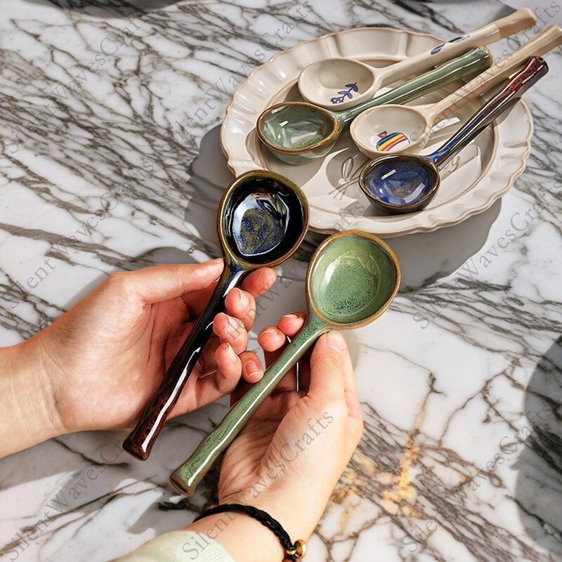Ceramic Spoon - Etsy UK