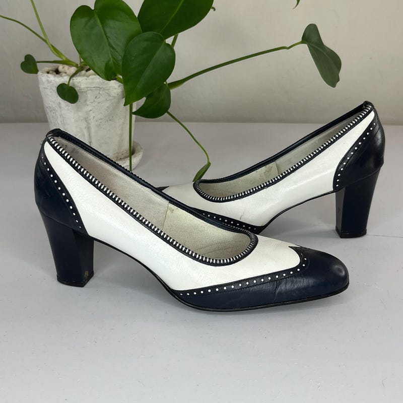 Spectator Pumps - Etsy