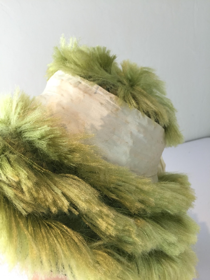 Martinis Don't Make Themselves - Vintage 1960s Chartreuse Green Raffia ...