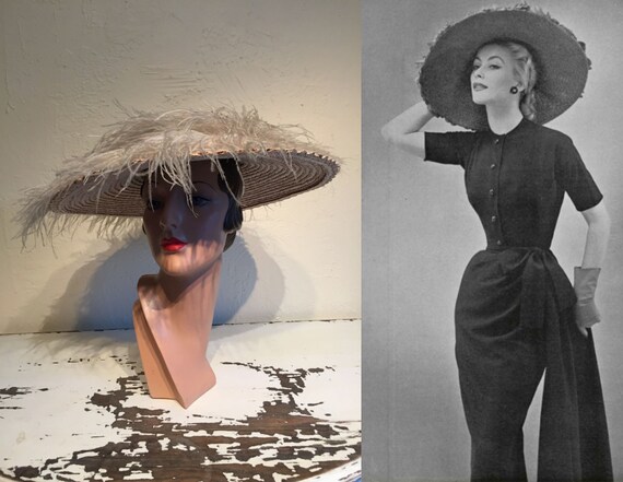 The Compliments Were Overwhelming Vintage 1940s Natural - Etsy