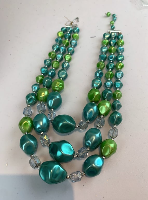 Vintage vintage muted turquoise - Gem