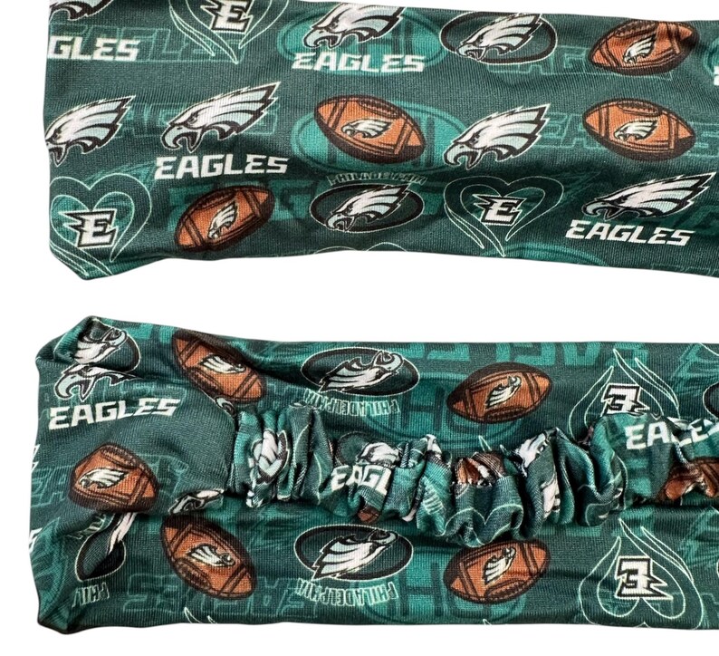 Philadelphia Eagles Swoop Bird Soft Stretch Fabric Hair Headband ...