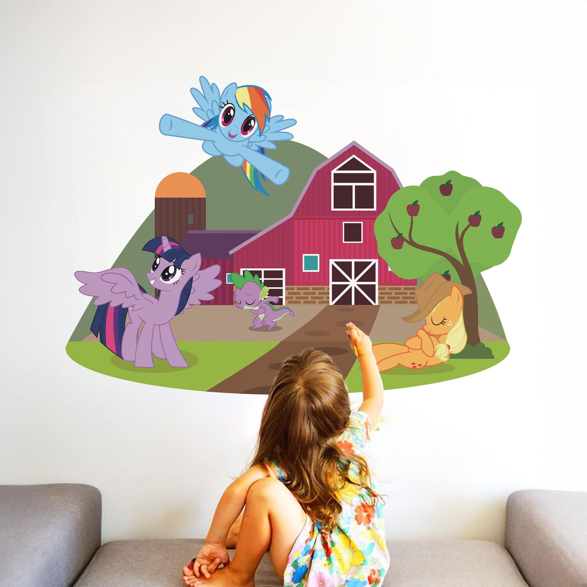 Peel and Stick My Little Pony Wall Decal Pony Wall Art Bedroom Wall ...