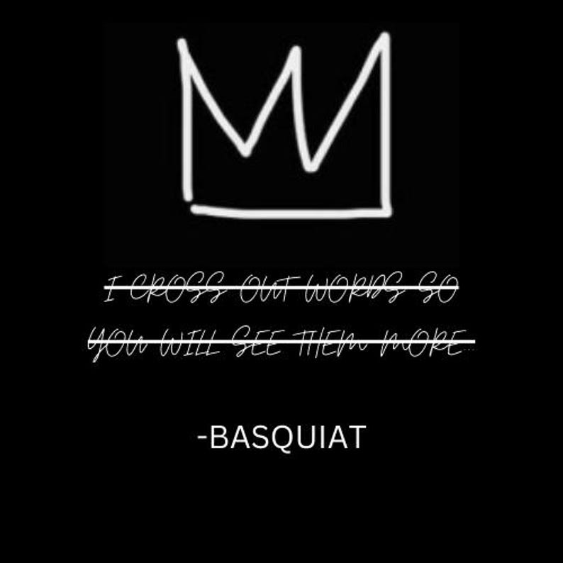Printable Jean-michel Basquiat Oil Painting, Digital Art Print, Wall ...