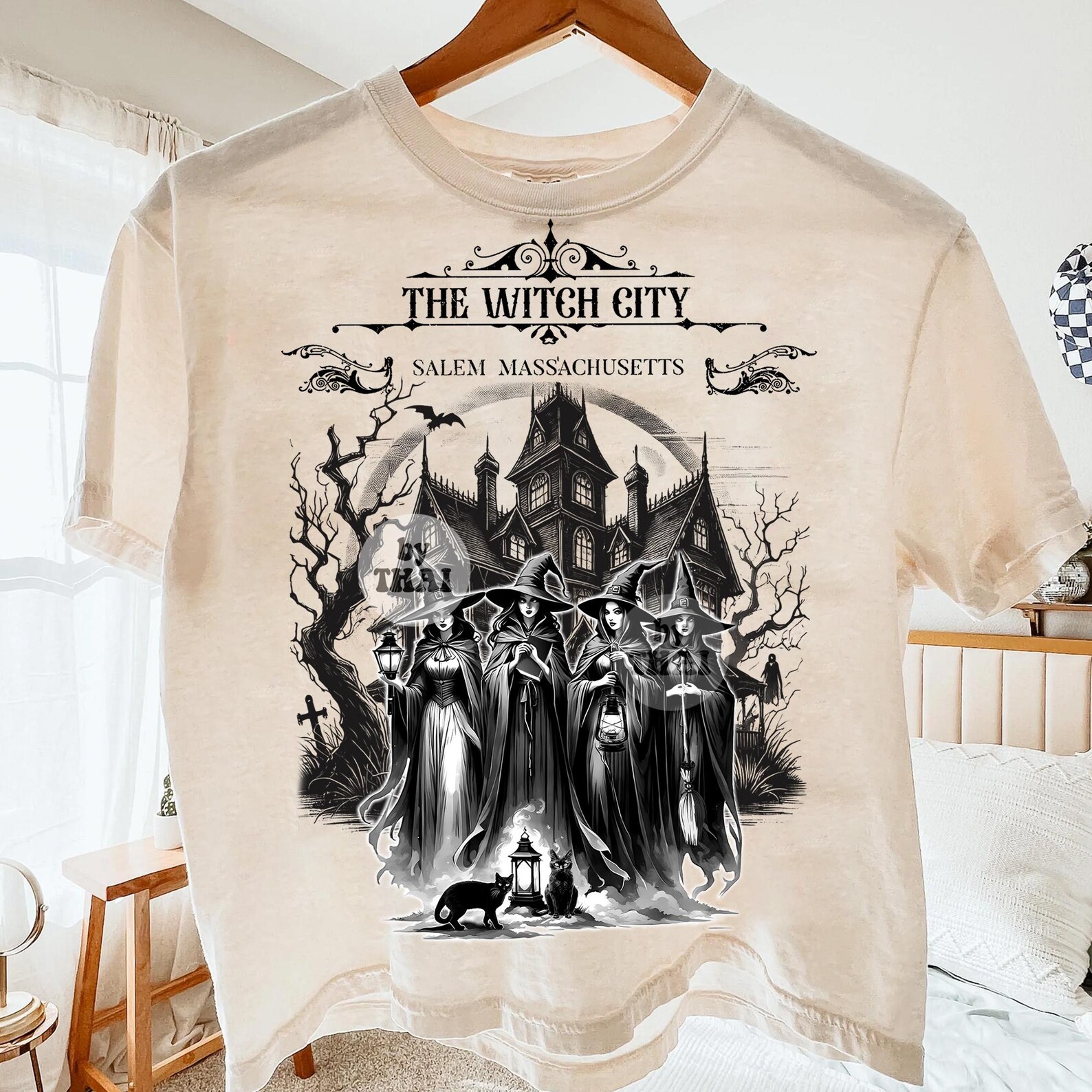 Bundle Salem Witches PNG: Girls Trip Witch City Halloween Design ...
