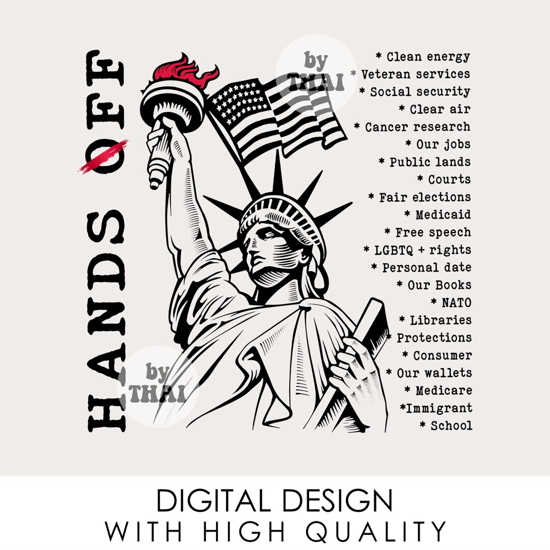 Hands off Protest Png, Save Public Lands, Medicare Social Security Png ...