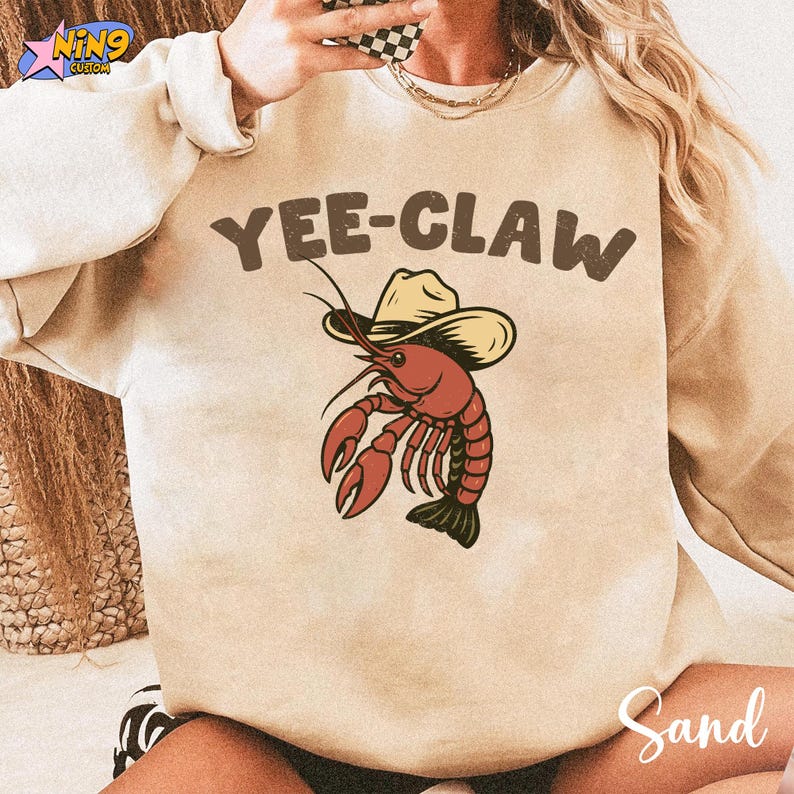 Yee Claw Png, Cowboy Crawfish Meme Png, Funny Crawfish Png, Sarcastic ...