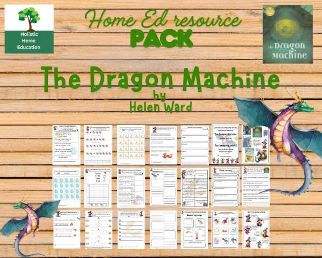 The Dragon Machine Home Education Complete UK Curriculum for 4-7 Year ...