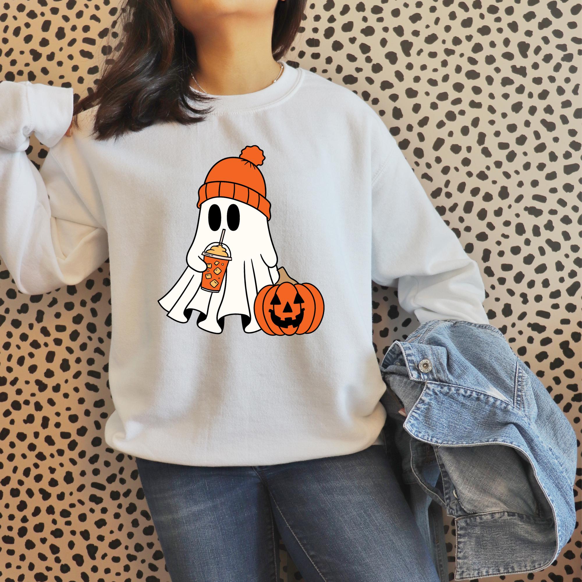 24 Cute Ghost Halloween Svg Bundle, Halloween Svg Png, Retro Ghost Svg ...