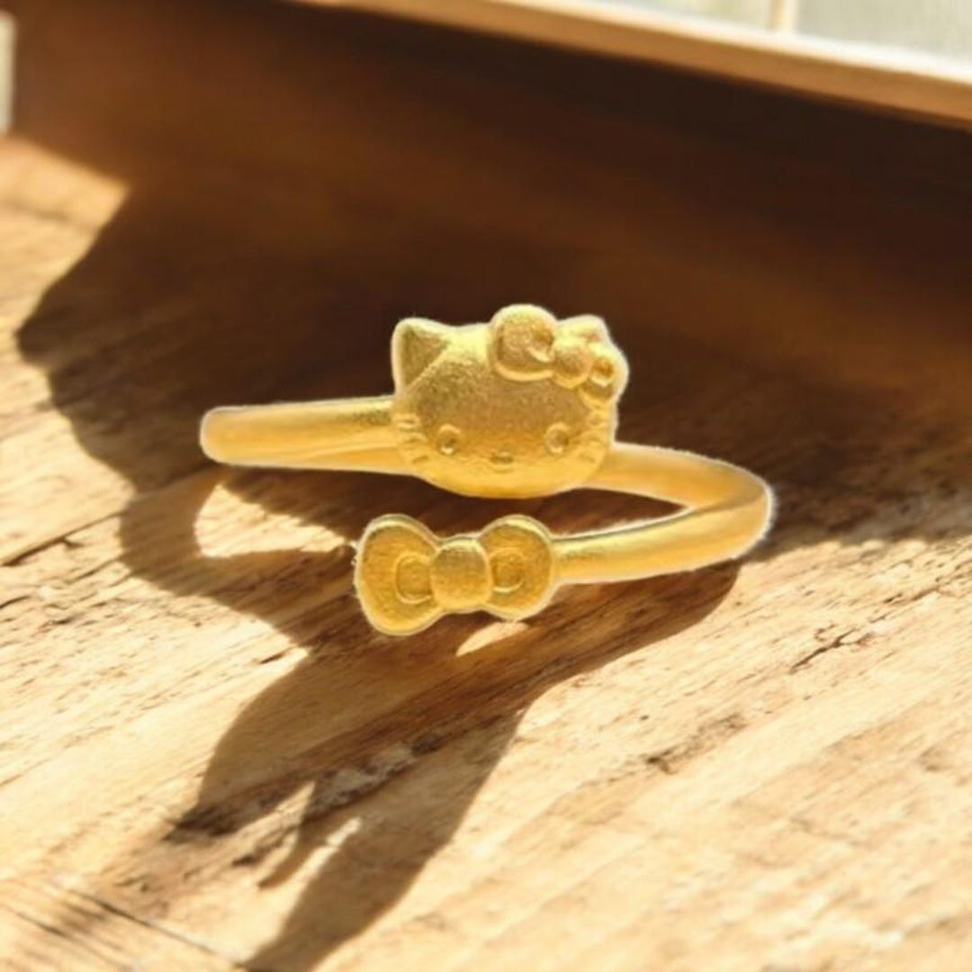 Hello Kitty Open Ring, Hello Kitty Ring for Parties and Friend ...