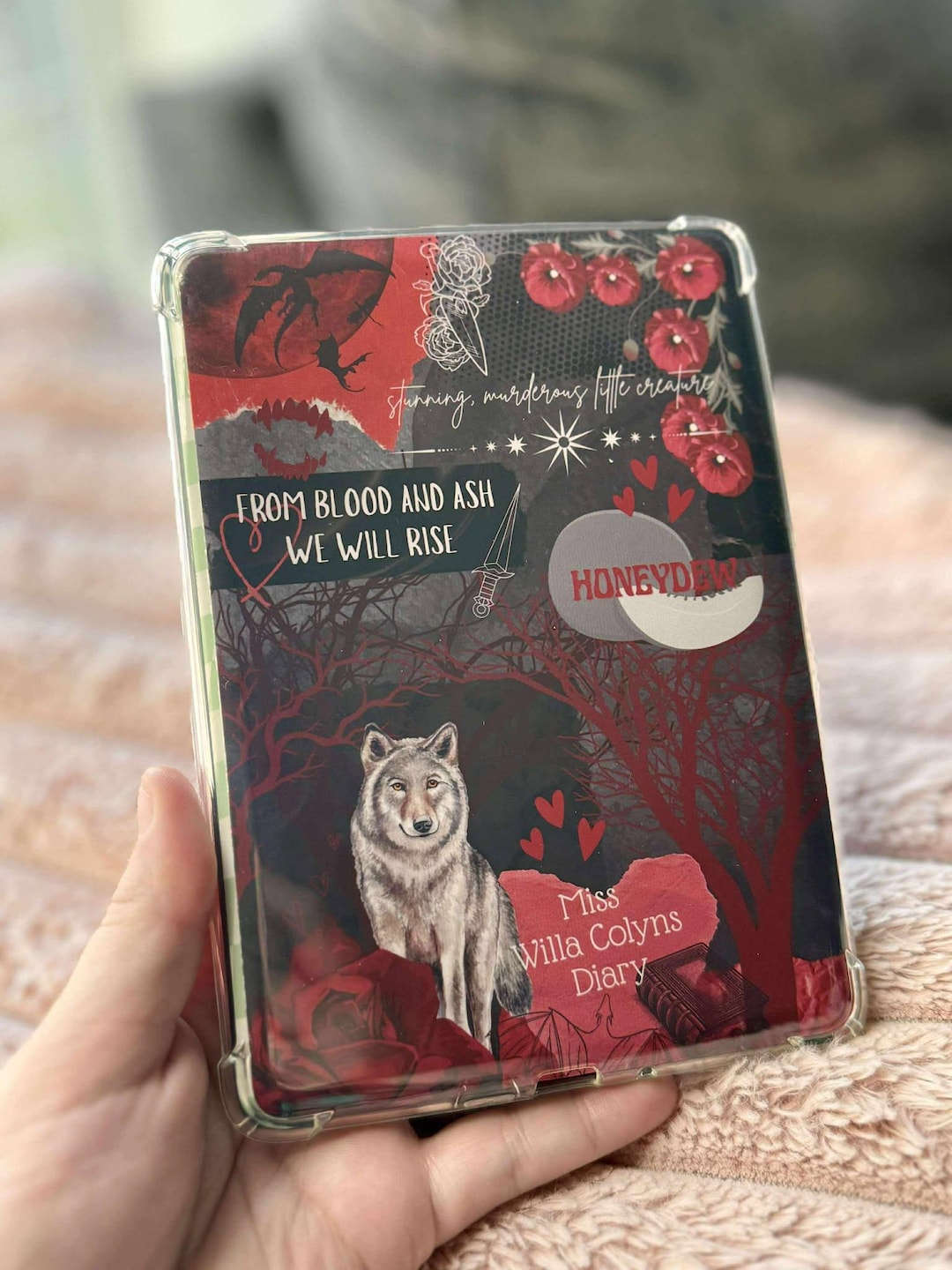 From Blood and Ash KINDLE INSERT - Poppy and Casteel Kindle Case Insert ...