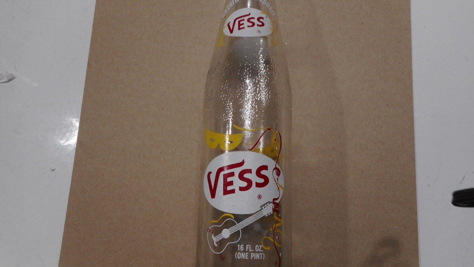 Vess Pop Bottle Vintage Soda Bottle Vintage Pop Bottle Old | Etsy