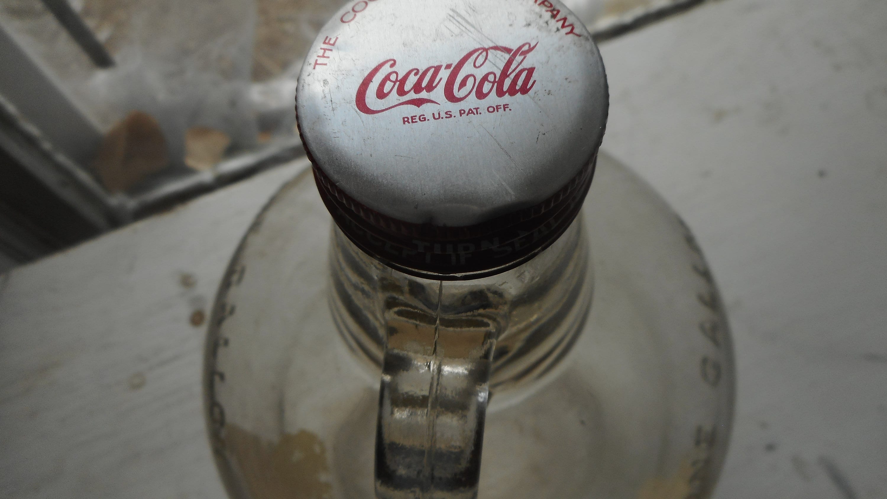 Vintage Coke Syrup Bottle Coca Cola Soda Fountain Bottle - Etsy